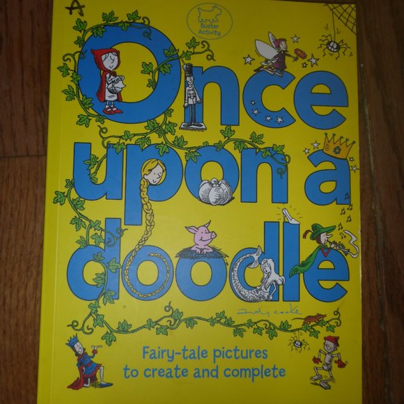 Buster Books | Toys | 2 21 Once Upon A Doodle Fairytale Pictures To ...